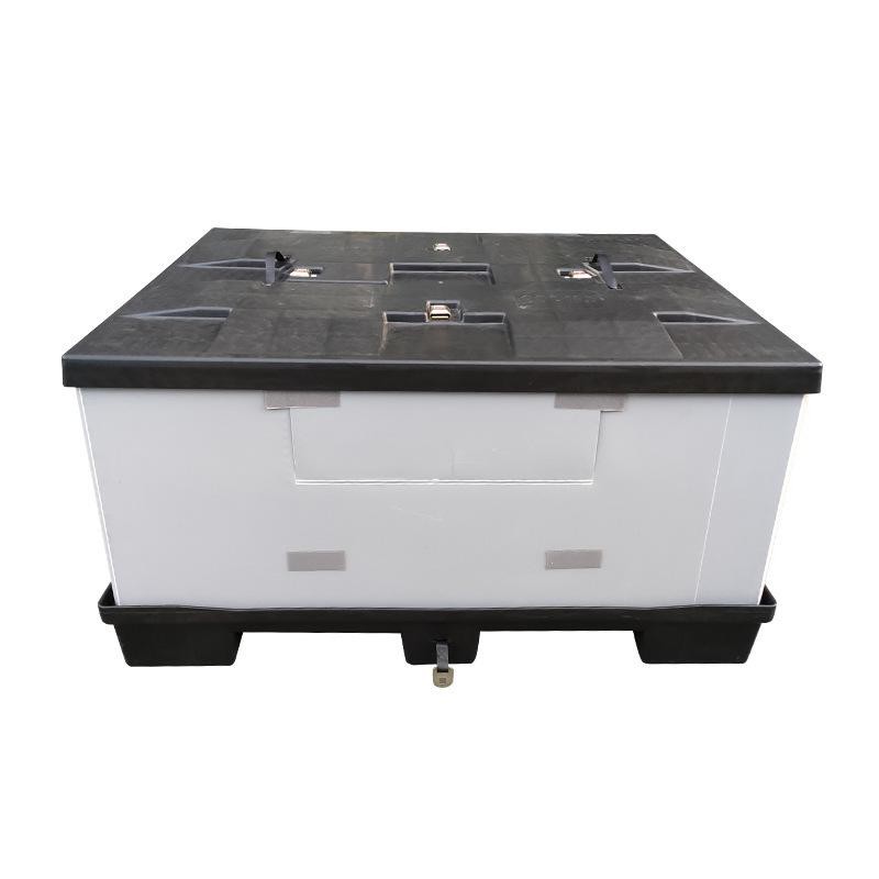 Agriculture Coaming Boxes UV Resistant Plastic Pallet Bins Lightweight ...