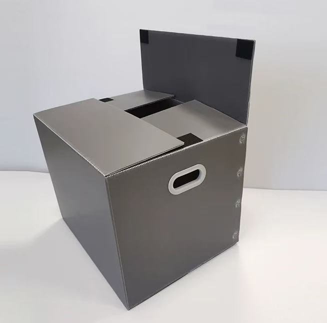 Reusable PP Plastic Corrugated Boxes - Stackable & Waterproof