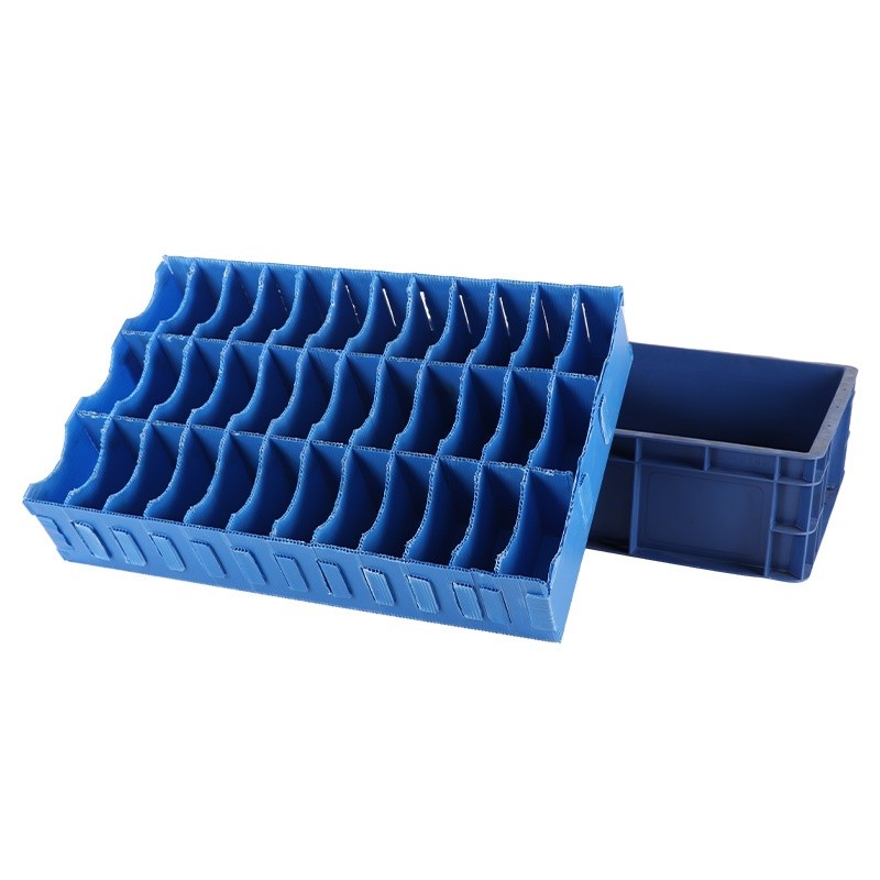 Customizable Plastic Divider Boxes for Industrial Storage